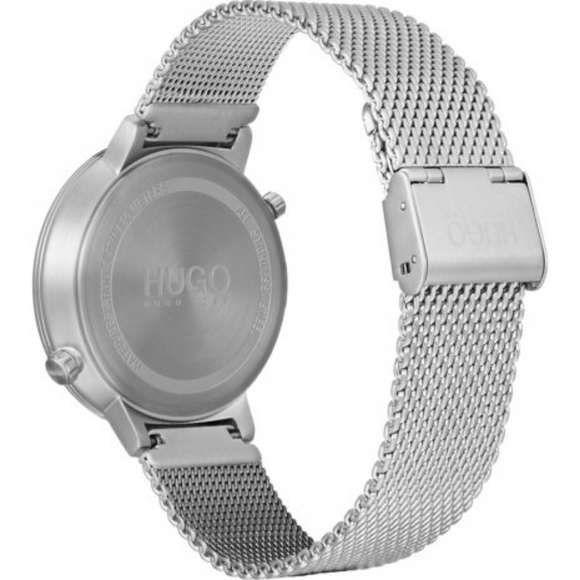 Hugo Boss | Accessories | Hugo Boss Stainless Steel Mesh Silver Men ...